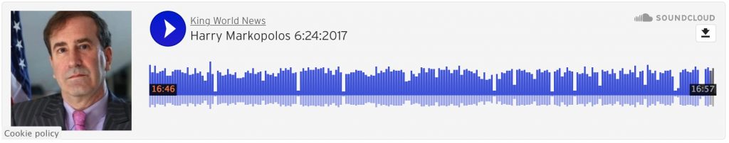 BREAKING: Madoff Whistleblower Harry Markopolos Says U.S. Government Is ...
